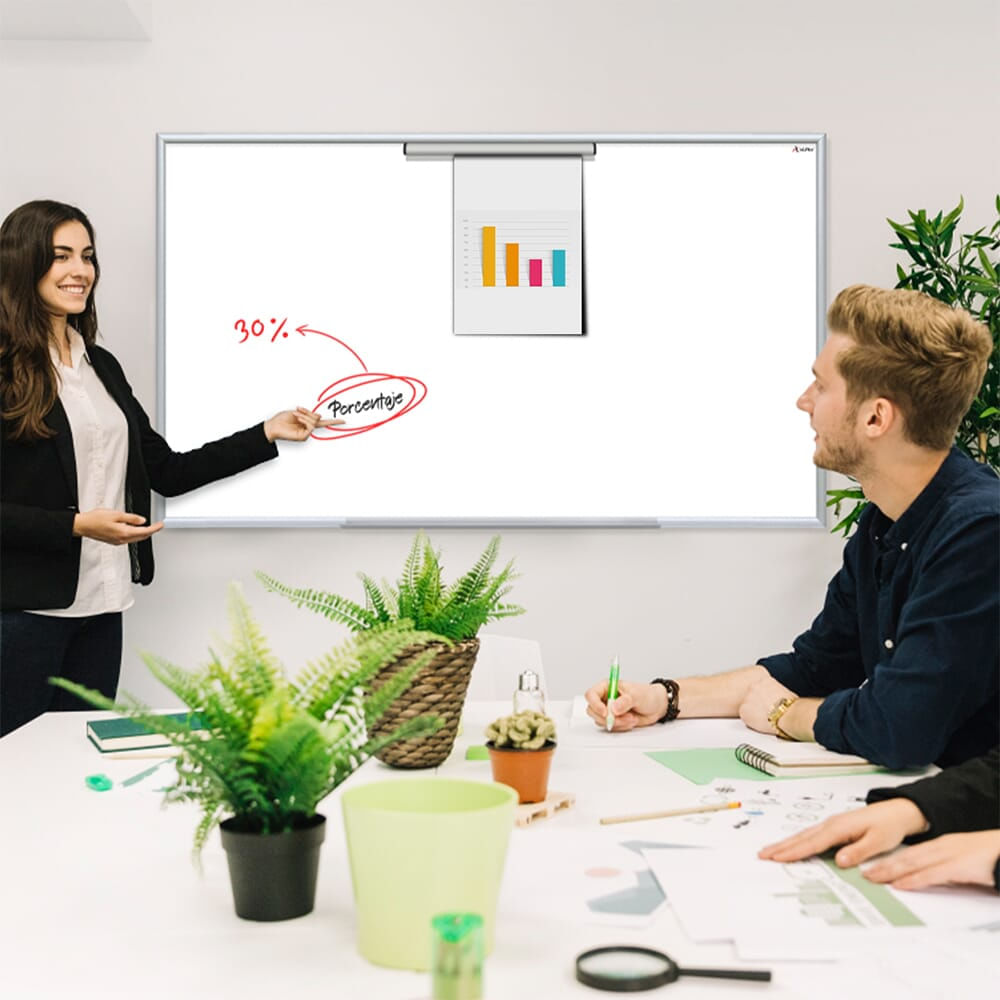 Pizarrón Blanco Clásico Alfra 120x240cm | Pizarrones Y Tableros - Kiosko