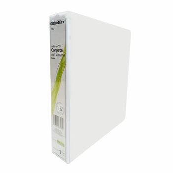 Carpeta Básica Tamaño Carta 1.5" Herraje O OfficeMax Azul | Carpetas ...