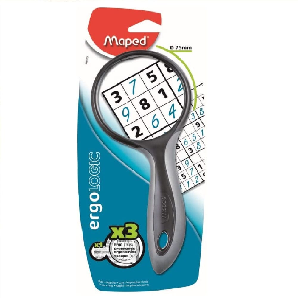 Lupa Junior Maped 75 mm Varios Colores 1 pza - Kiosko
