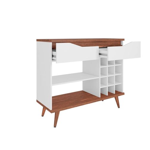 Bufetera Bar Alterego Grace Blanco con Nogal | Muebles | OfficeMax - Kiosko