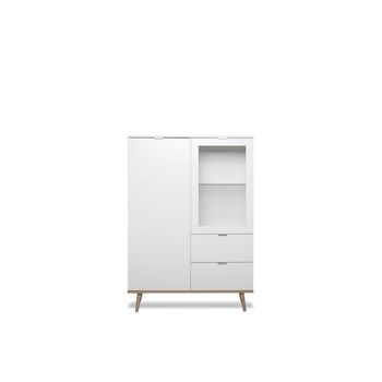 Bufetera Bar Alterego Easy Blanco con Nogal | Muebles | OfficeMax ...