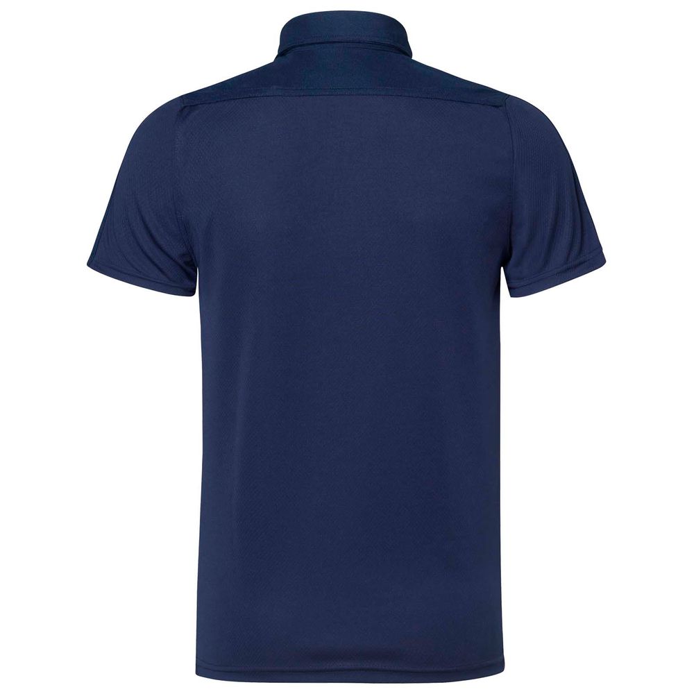 Playera Tipo Polo Lazzar Golf Dry Fit Azul Marino Caballero | Uniformes ...