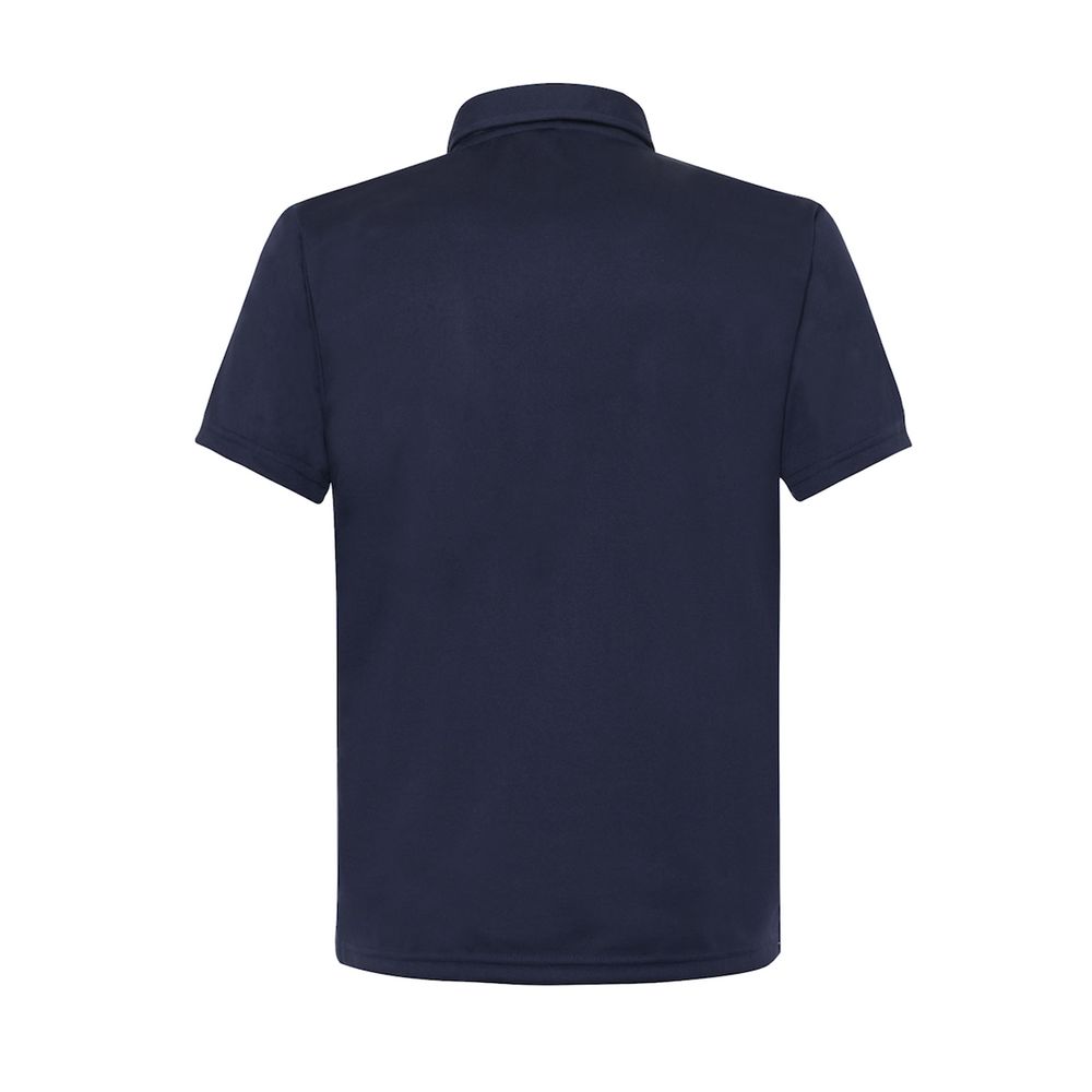 Playera Tipo Polo Dry Fit Azul Marino Caballero | Uniformes ...