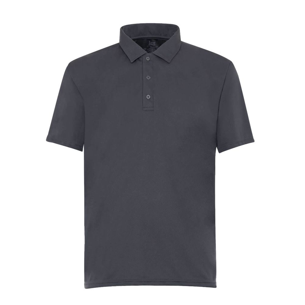Playera Tipo Polo Dry Fit Gris Oxford Caballero Uniformes Empresariales Officemax Kiosko