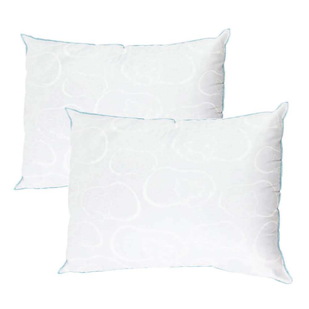 Almohadas Spring Air Osos Estándar 2 piezas | Blancos | OfficeMax - Kiosko