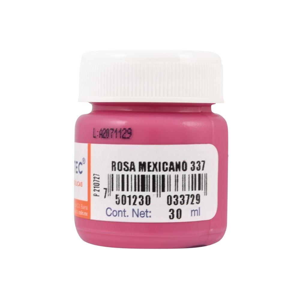 Pintura Acrílica Politec 337 Rosa Mexicano 30ml | Pinturas | OfficeMax - Kiosko