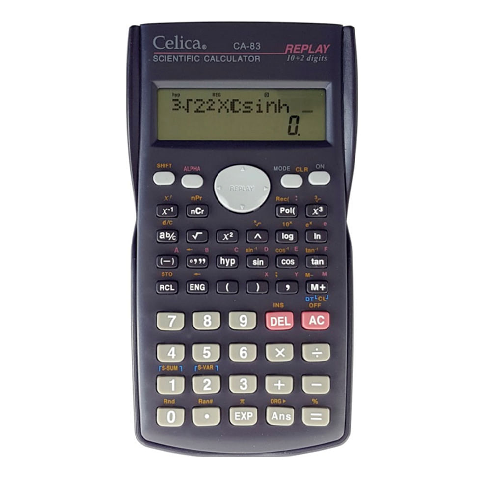 Calculadora Celica Científica CA-83BK 240 Funciones Negra - OfficeMax