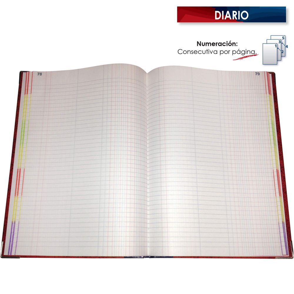 Libro Florete Diario Estrella | Libros Contables | OfficeMax - Kiosko