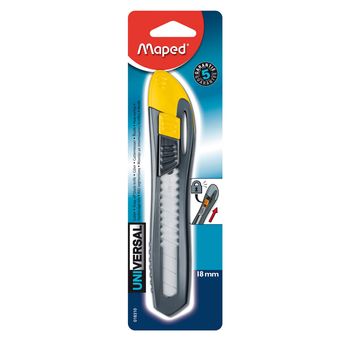 Cutter De Plástico Con Alma De Métal De 18MM Officemax | Guillotinas y ...