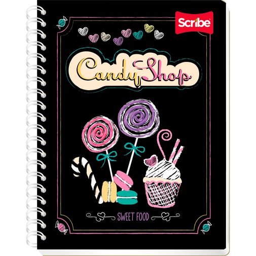 Cuaderno Profesional Cuadro Chico Espiral Sweet 100 Hojas | Cuadernos | Scribe - Kiosko