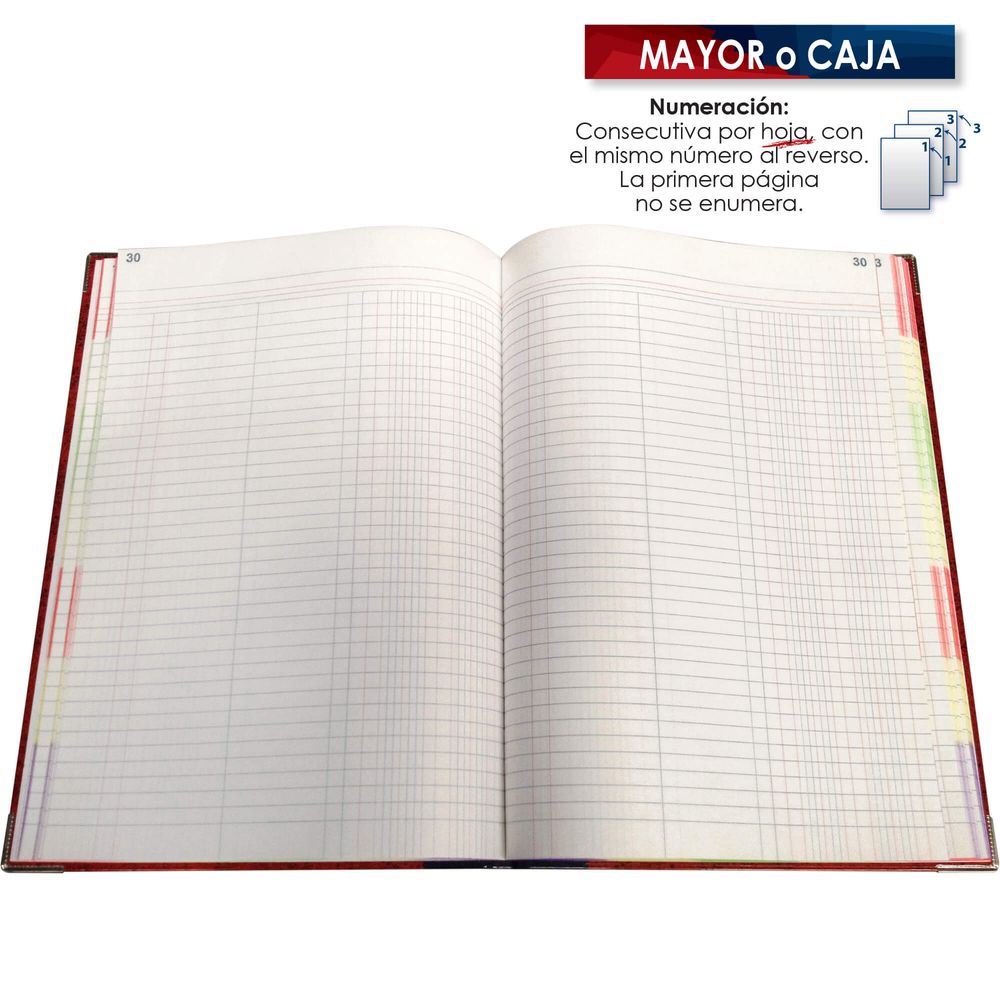 Libro Florete Mayor o Caja Estrella | Libros Contables | OfficeMax - Kiosko