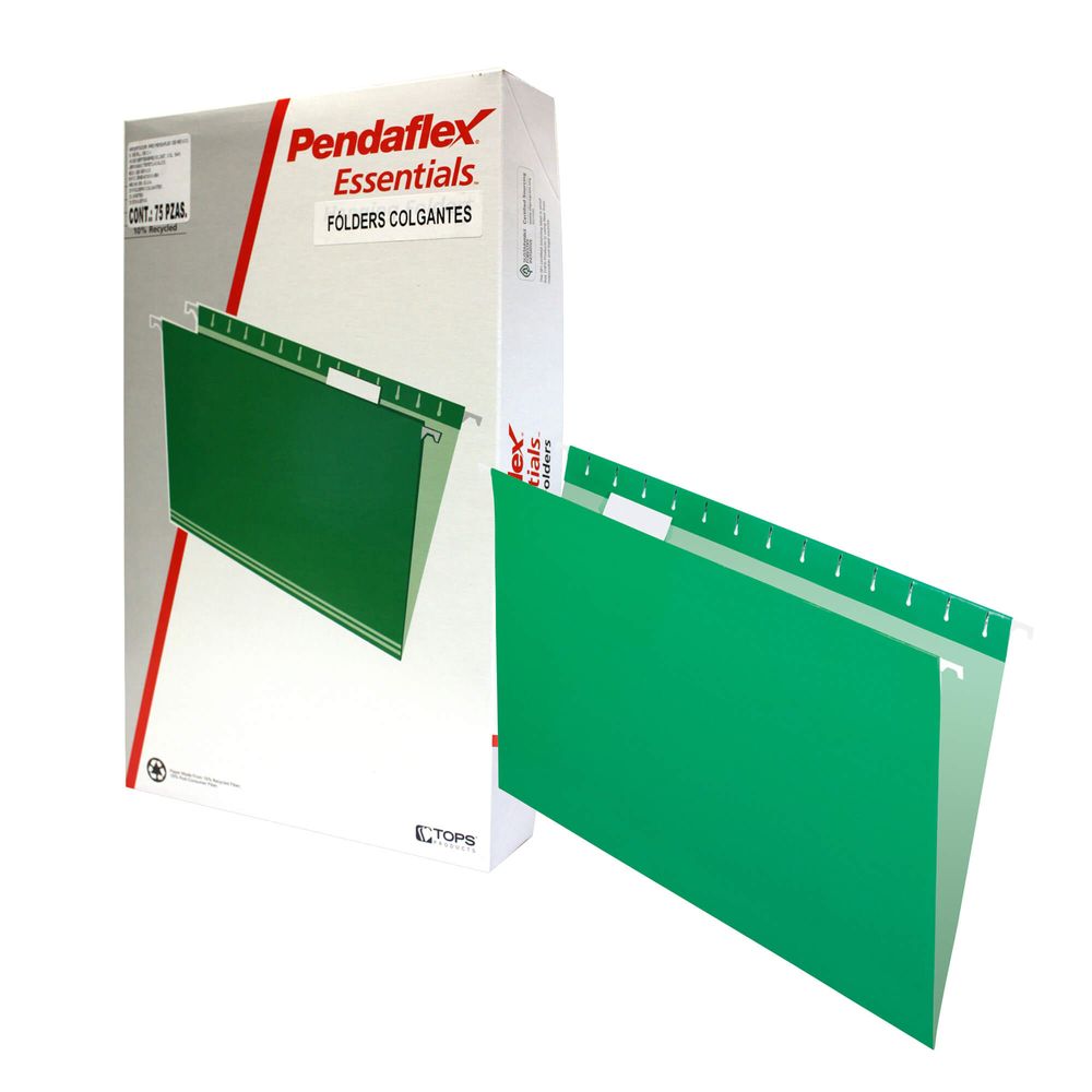 FOLDER COLGANTE PENDAFLEX OFICIO VERDE 25PZ | Folders | OfficeMax - Kiosko