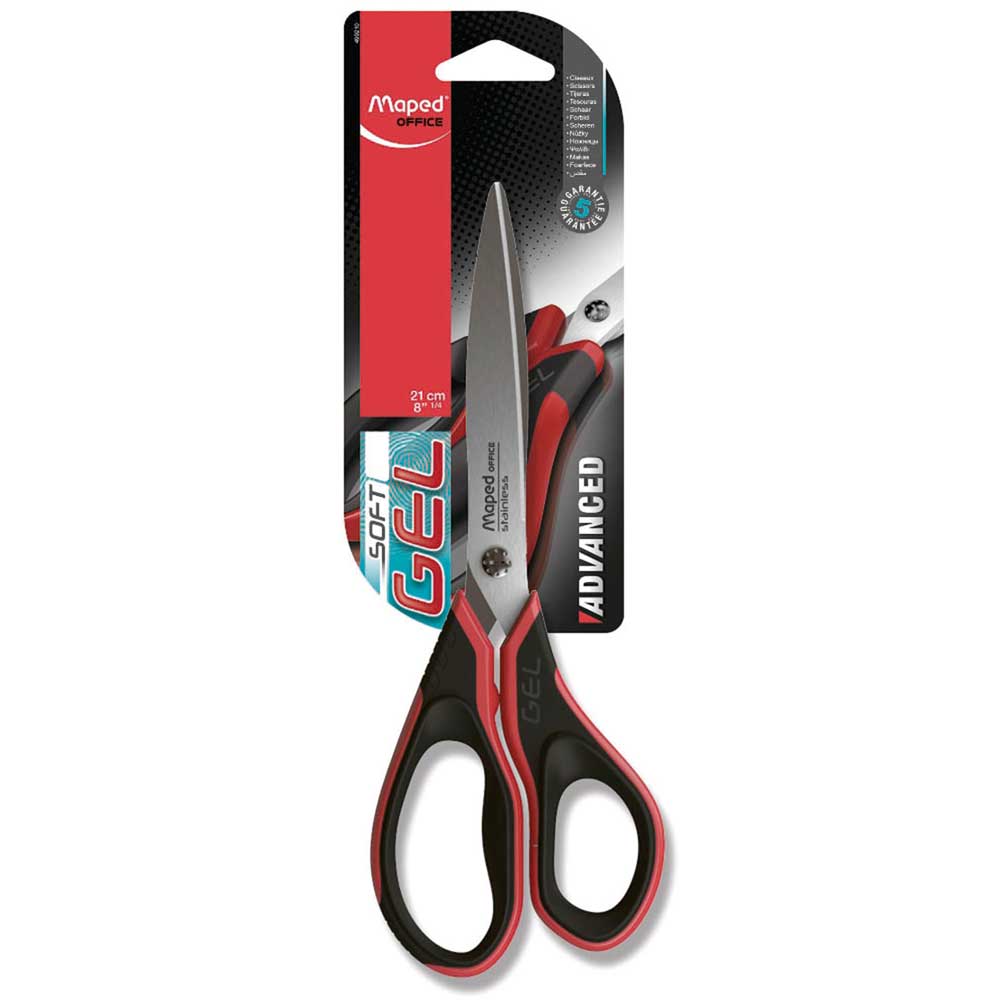 Tijera Ofi Advanced Gel 21Cm | Tijeras Multiusos | Maped - OfficeMax