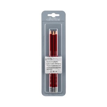 Crayon Grafito Permanente y Acuarelable con Goma moldeable - OfficeMax