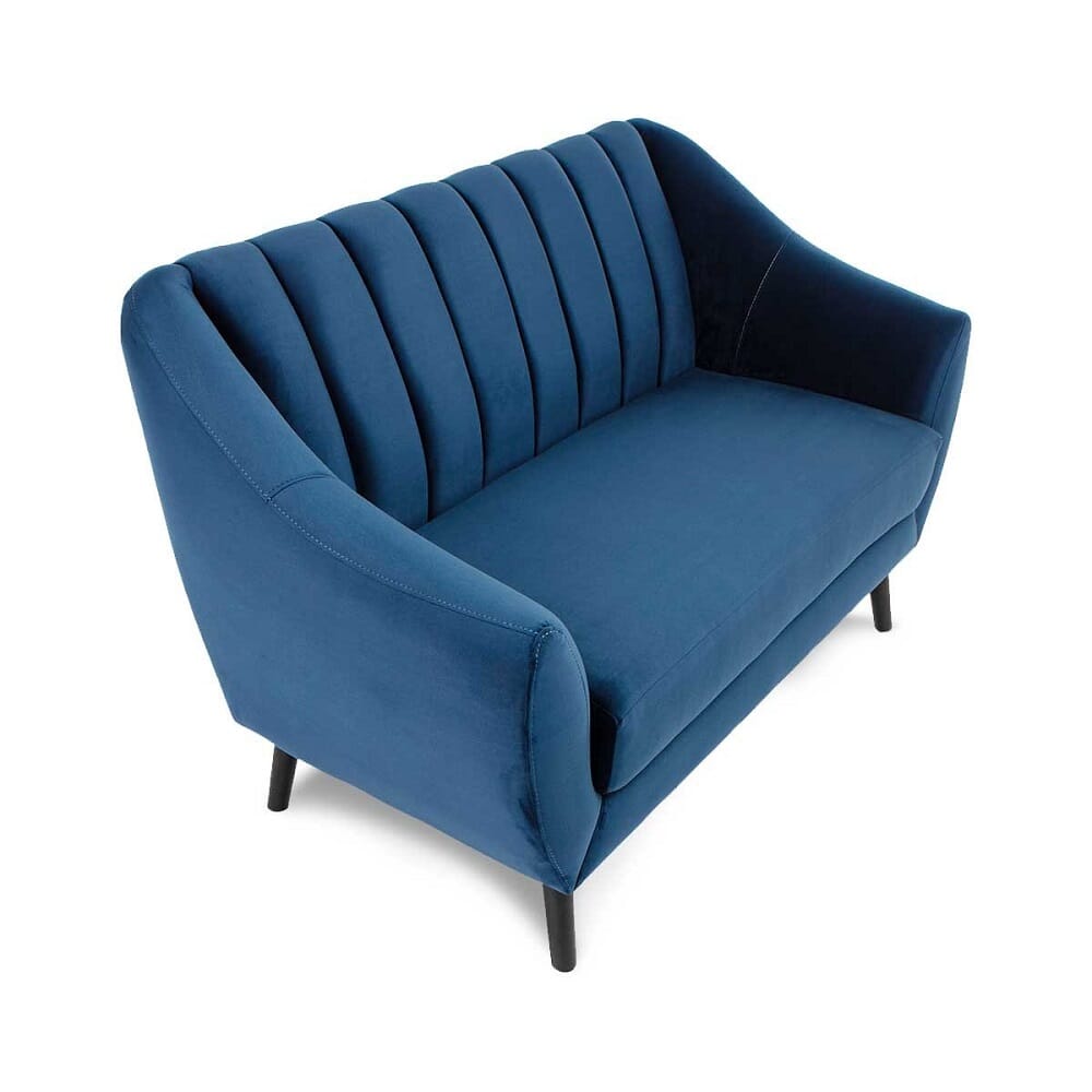 Sofá de 2 plazas Alterego Doria Azul | Muebles De Hogar - Kiosko